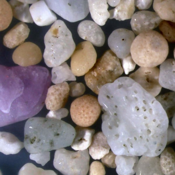 Sand Under a Microscope - Magnified Sand Photos