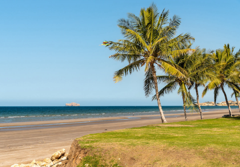 Qurum Beach - Magnified Sand