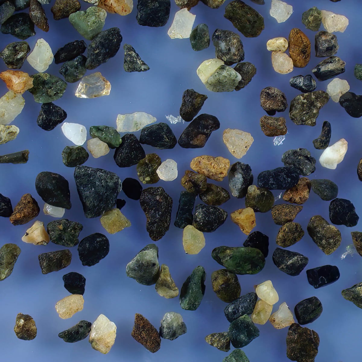 Sand Under a Microscope - Magnified Sand Photos