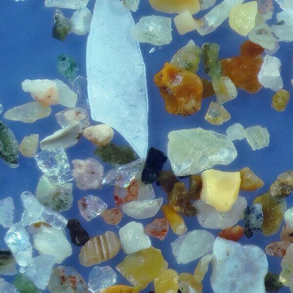 Sand Under a Microscope - Magnified Sand Photos