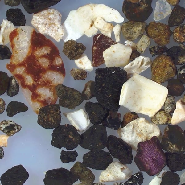Sand Under a Microscope - Magnified Sand Photos