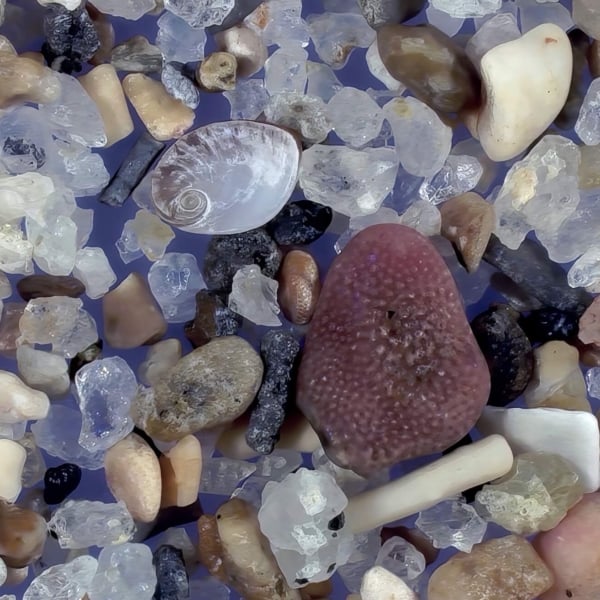 Sand Under a Microscope - Magnified Sand Photos