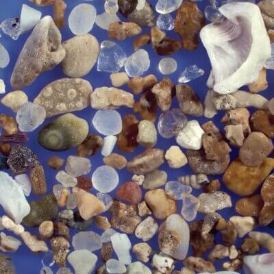 Sand Under a Microscope - Magnified Sand Photos