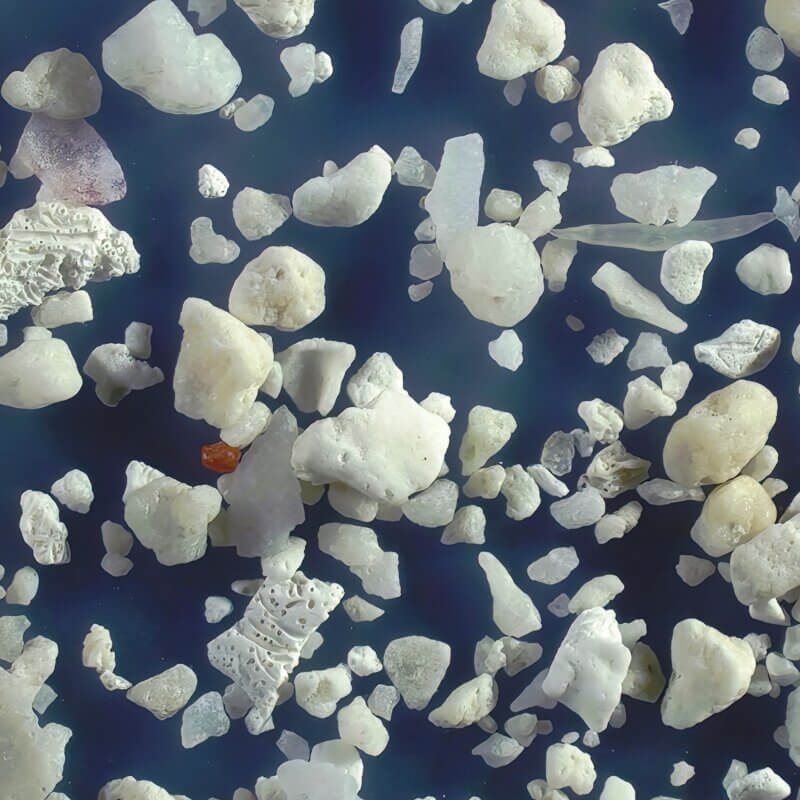 Sand Under a Microscope - Magnified Sand Photos