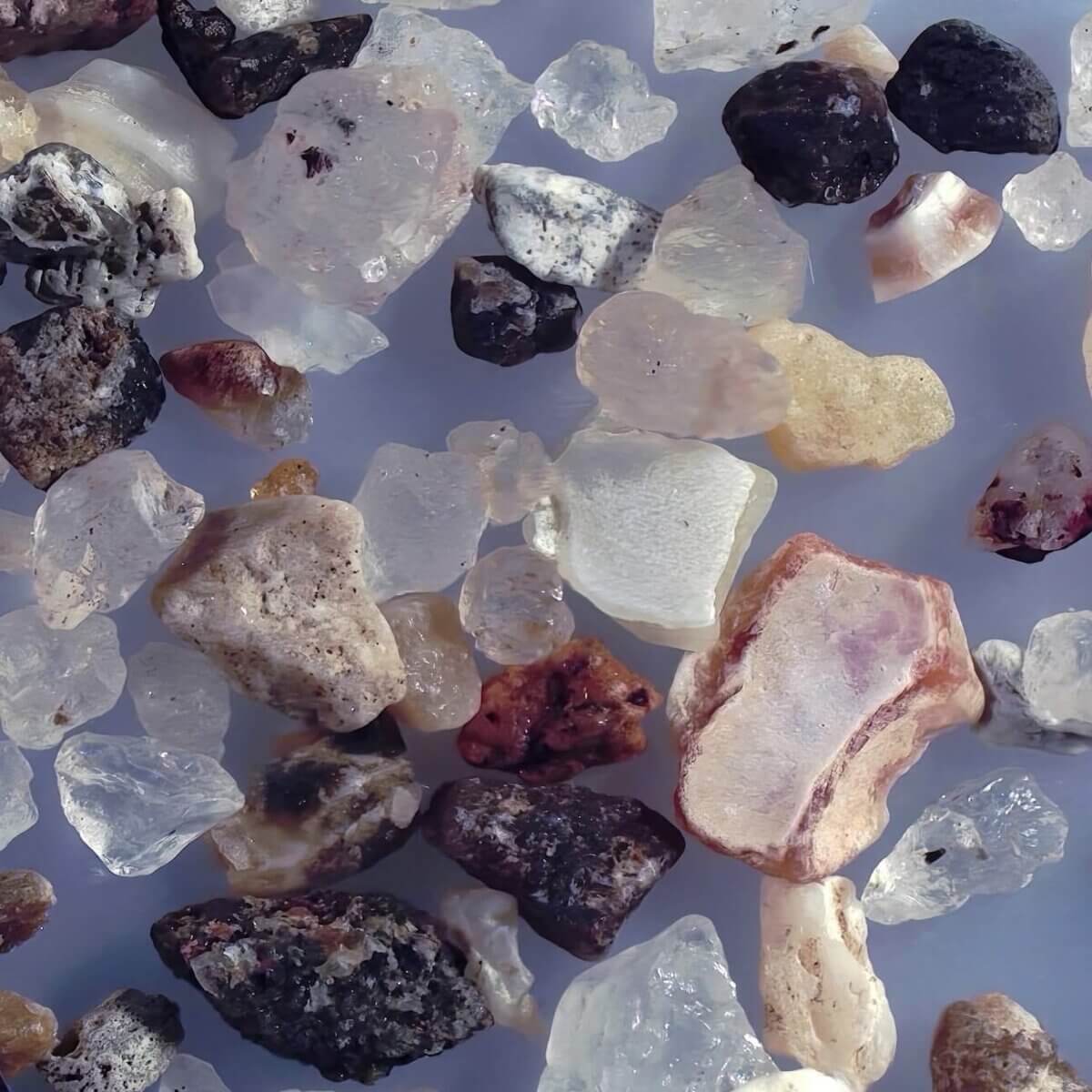 Sand Under a Microscope - Magnified Sand Photos