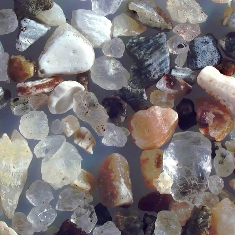 Sand Under a Microscope - Magnified Sand Photos